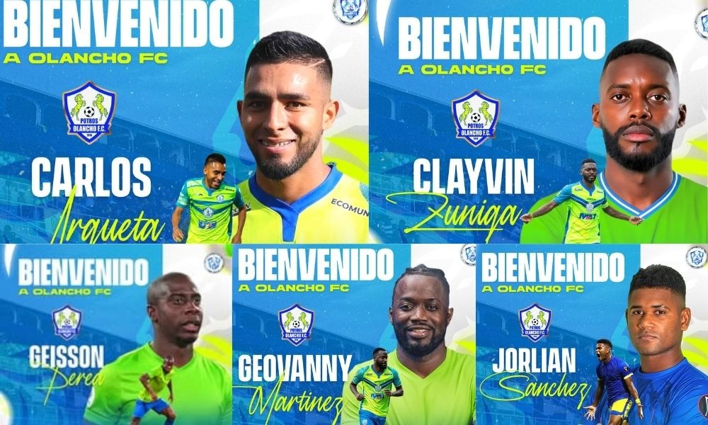 Carlos Argueta, Geovanni «Virus» Martínez y Clayvin Zúniga fichajes de ...